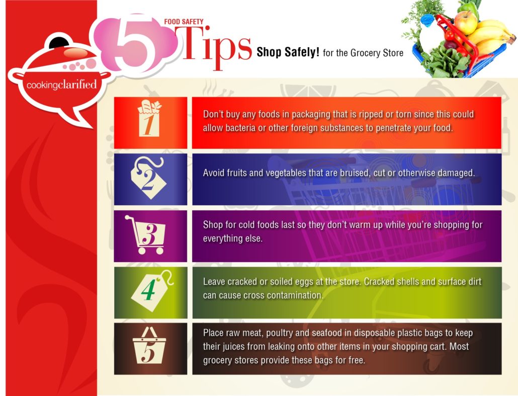 Shop Safely Five Food Safety Tips For The Grocery Store Cooking Shop Safely Five Food Safety Tips For The Grocery Store Cooking