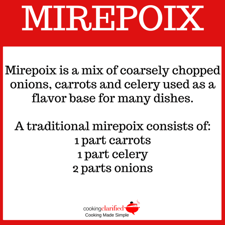 Mirepoix – Cooking Clarified