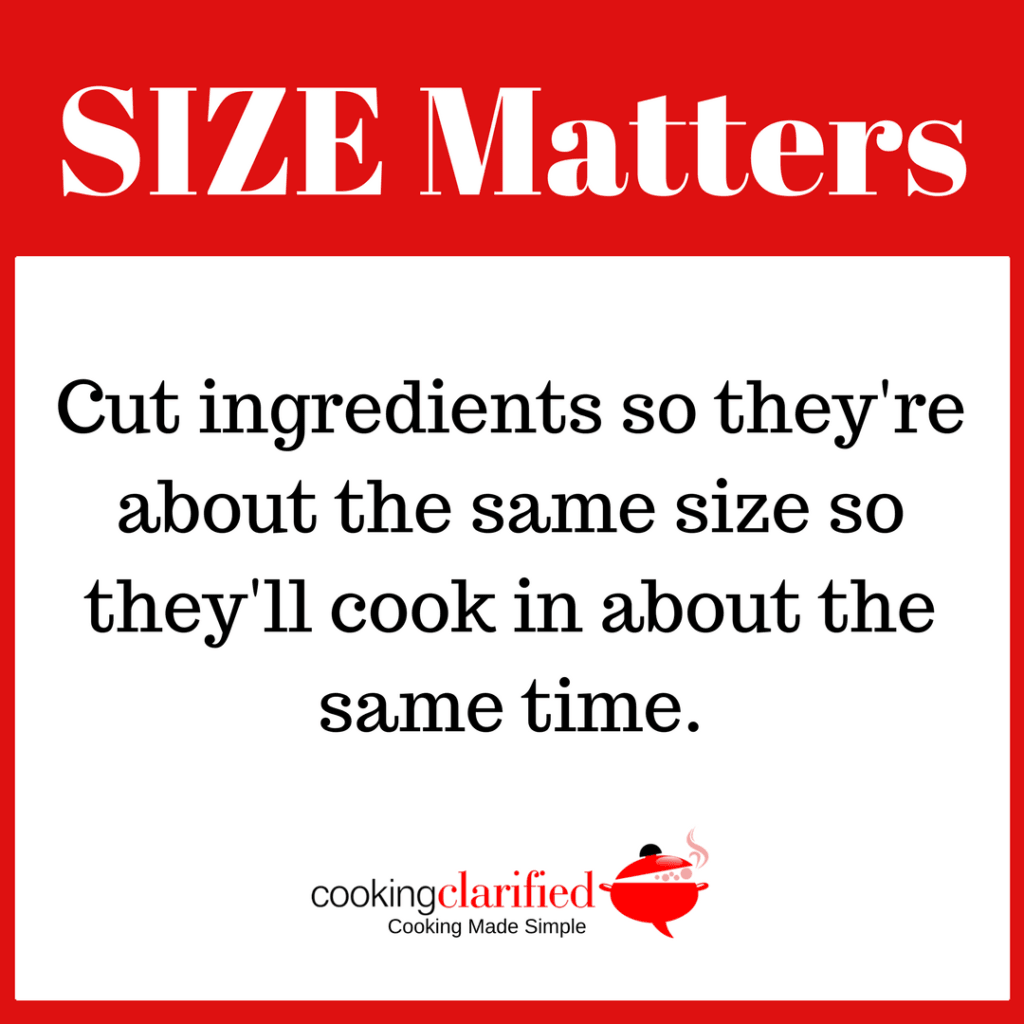 Knife Skills Tip | Size Matters on the Cutting Board – Cooking Clarified