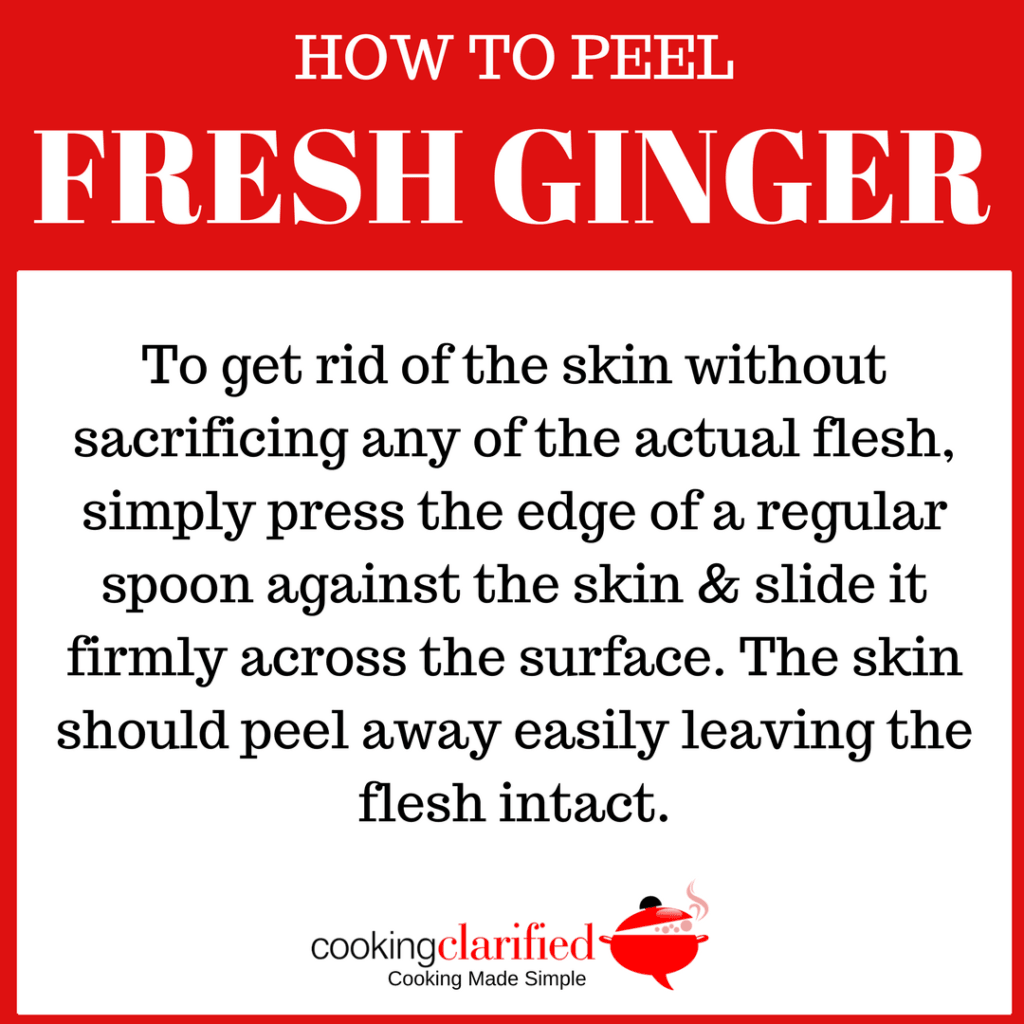How to Peel Ginger - Grab a Spoon! – Cooking Clarified